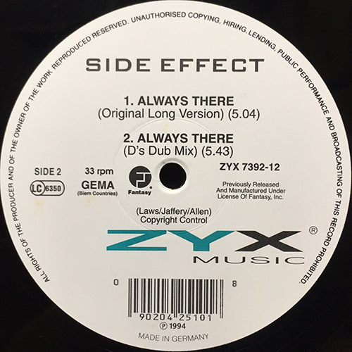SIDE EFFECT // ALWAYS THERE (1994 REMIX & ORIGINAL) (4VER) – next ...
