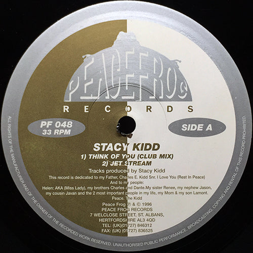 STACY KIDD // THINK OF YOU (2VER) / JET STREAM / TAKE IT EASY – next ...