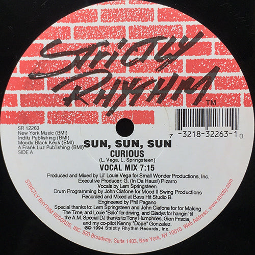 SUN, SUN, SUN // CURIOUS (3VER) – next records japan