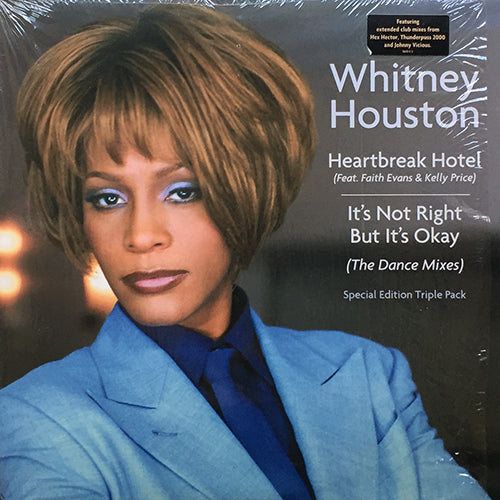 WHITNEY HOUSTON // HEARTBREAK HOTEL (3VER) / IT'S NOT RIGHT, BUT IT'S ...